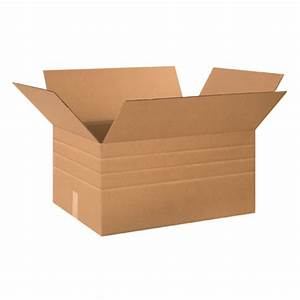 28 x 20 x 24″Shipping Boxes Corrugate/10 Bundle Multi-Depth - Supplies ...